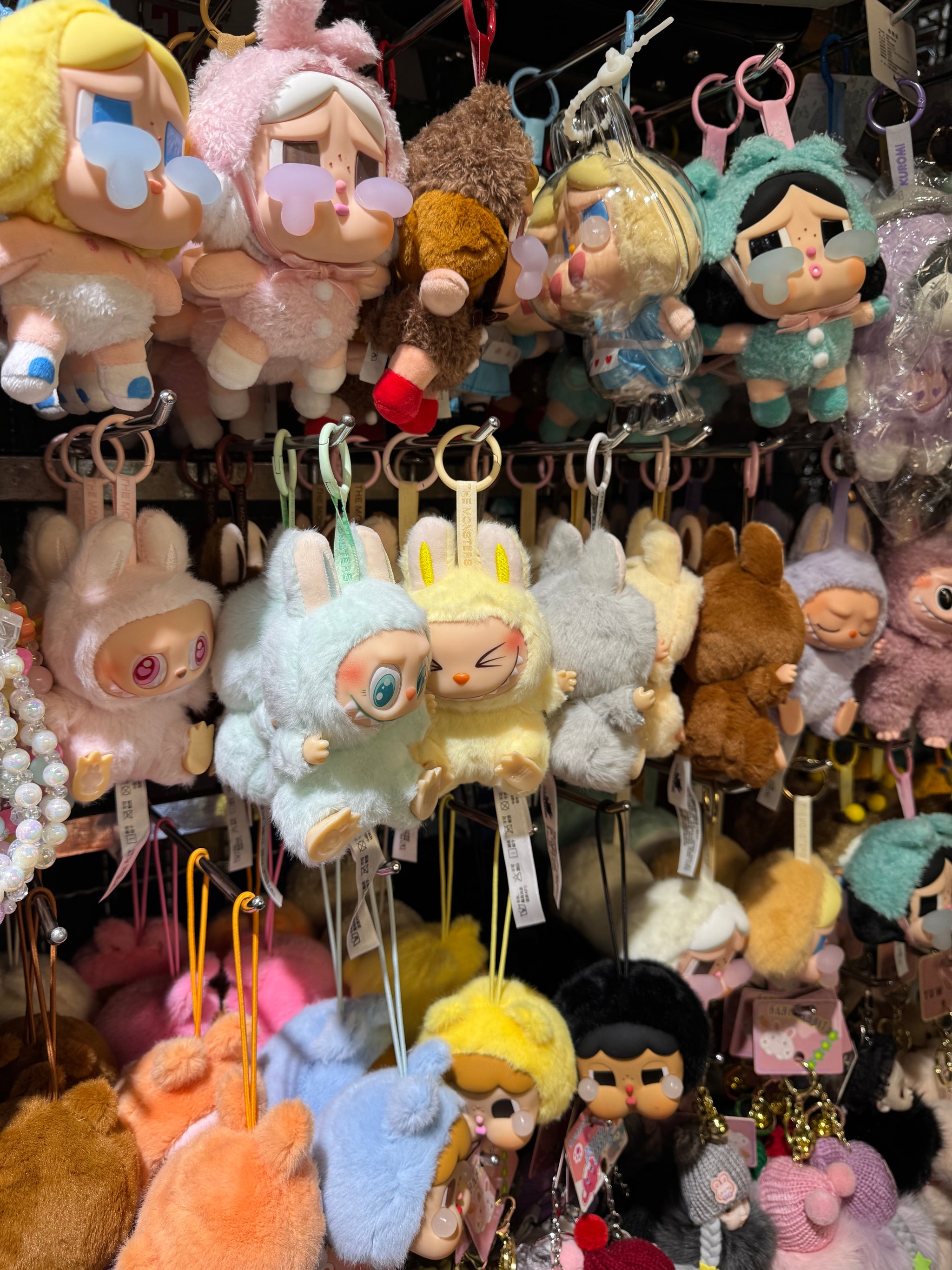 Labubu & Cry Baby bag charm /key charm
